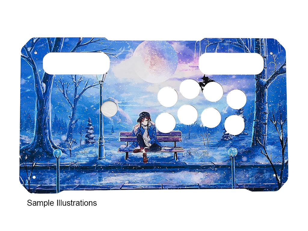 Artwork Print & Cut / ZERO ONE FIGHTSTICK NOIR – Akecon-アケ魂-