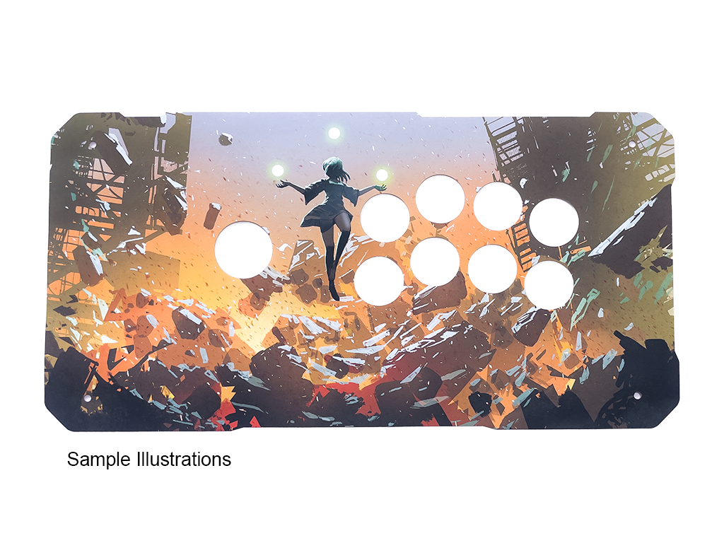 Artwork Print & Cut / ZERO TWO FIGHTSTICK Korean NOIR – Akecon-アケ魂-