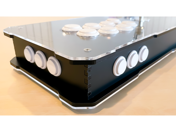 ZERO TWO FIGHTSTICK Clear/Matte Black Case Kit – Akecon-アケ魂-