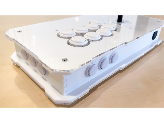 ZERO TWO FIGHTSTICK Clear/White Case Kit – Akecon-アケ魂-
