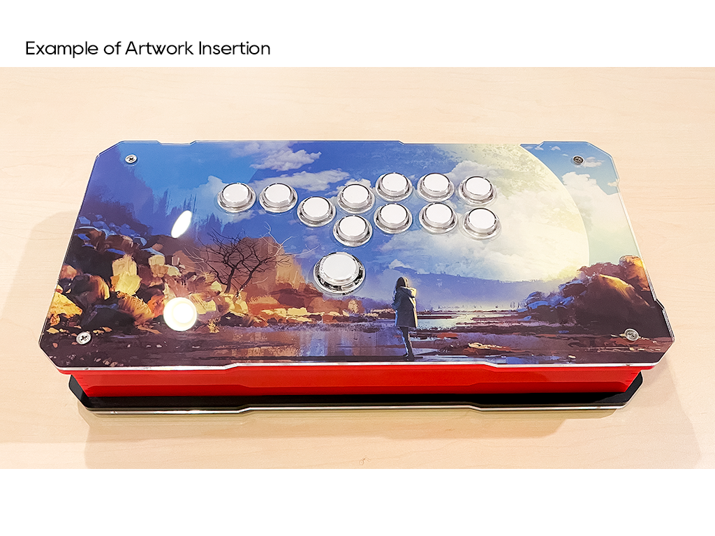 ZERO TWO STICKLESS [All-Button] Rev2 Clear Case Kit – Akecon-アケ魂-