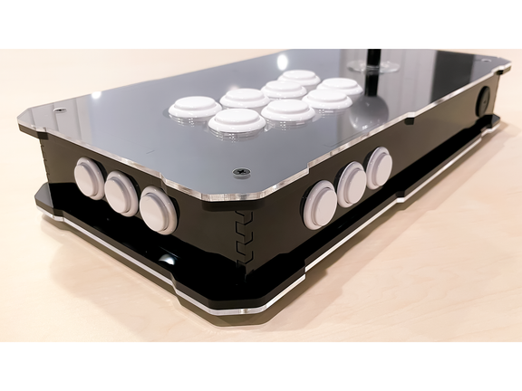 ZERO TWO FIGHTSTICK Clear/Black Case Kit – Akecon-アケ魂-