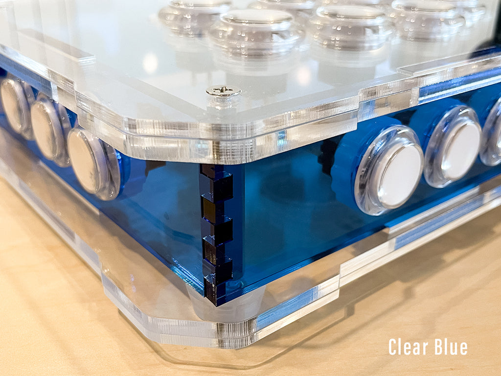 ZERO TWO FIGHTSTICK Clear/White Case Kit – Akecon-アケ魂-